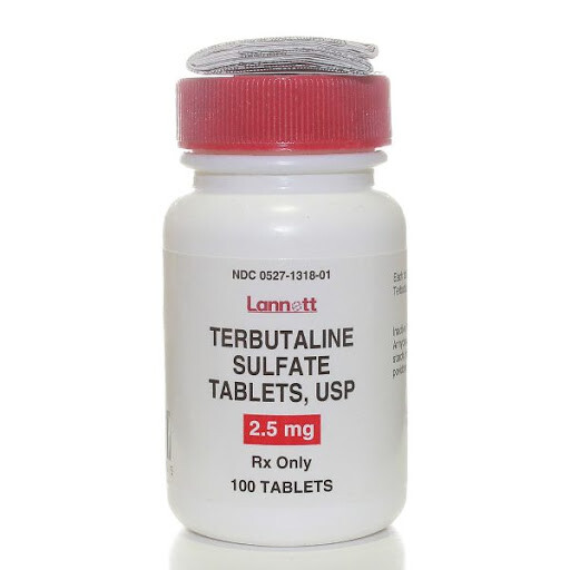 Terbutaline Sulfate Antiasthma Drugs Medical Brand Names